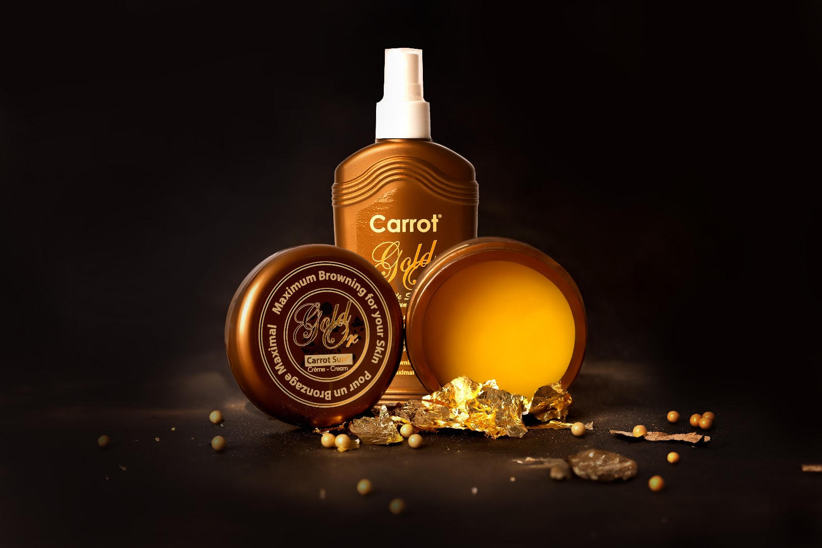 Gold Tanning Creams & Oils: Radiant & Luxurious | Carrot Sun